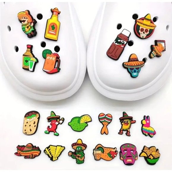 Jibbitz | Shoes | Jibbitz 2pcs Mexicanstyle Croc Shoe Charms | Poshmark